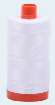 Aurifil Thread White - 2024