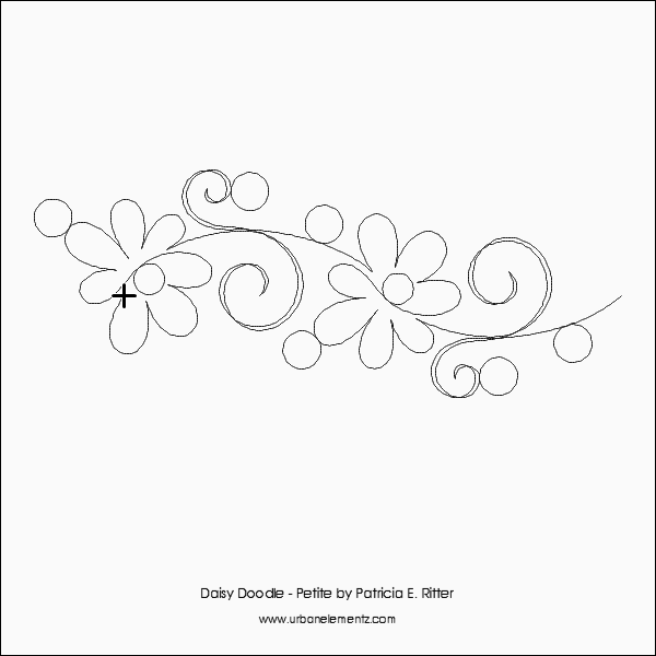 Daisy Doodle Petite Quilting Creations Pantographs | J&B Sewing