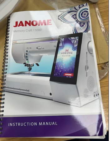 Janome Memory Craft 15000 Used SOLD
