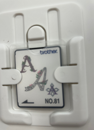 brother-embroidery-card No 81 Alphabet
